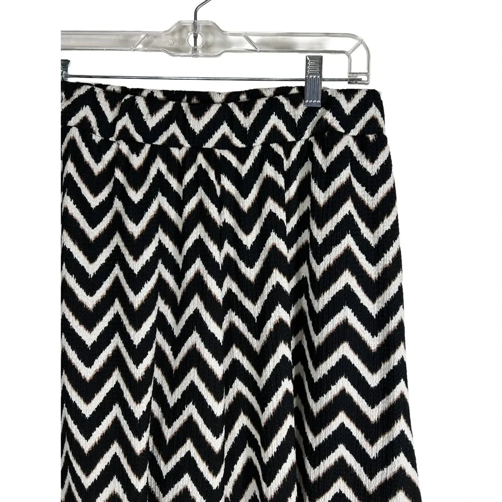 Gina Benotti | Pants & Jumpsuits | Gina Benotti Black White Chevron ...